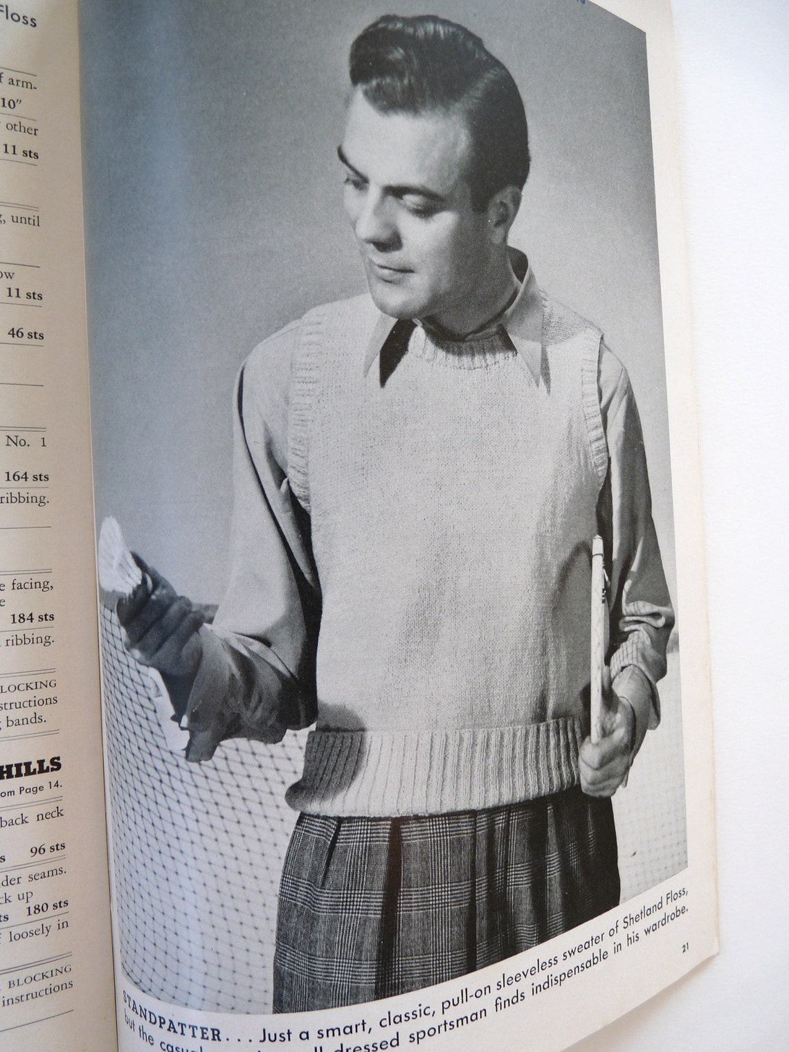 Men's Sweaters Book No. 148 Vintage Knitting Pattern Book Vintage ...