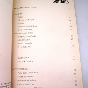 Choice Candy From Your Own Kitchen Farm Journal Vintage Cookbook - Etsy