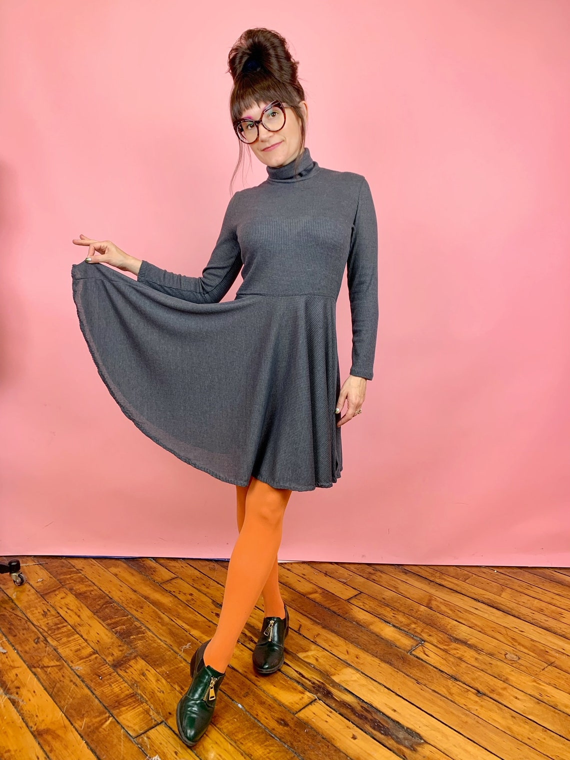 Turtleneck Dress Sewing Pattern PDF Instant Download SUPER Easy ...