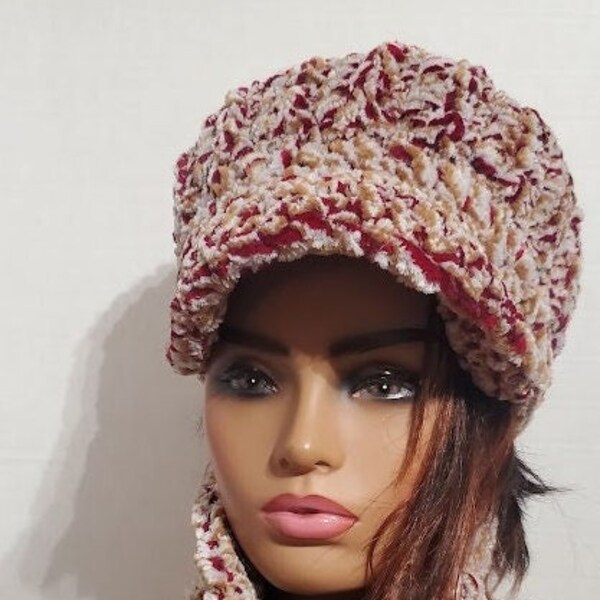 Chenille Hat - Etsy