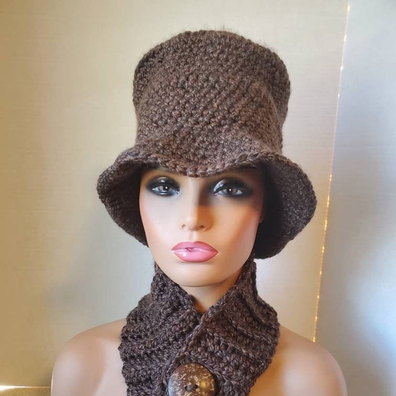 Crochet Top Hat - Etsy