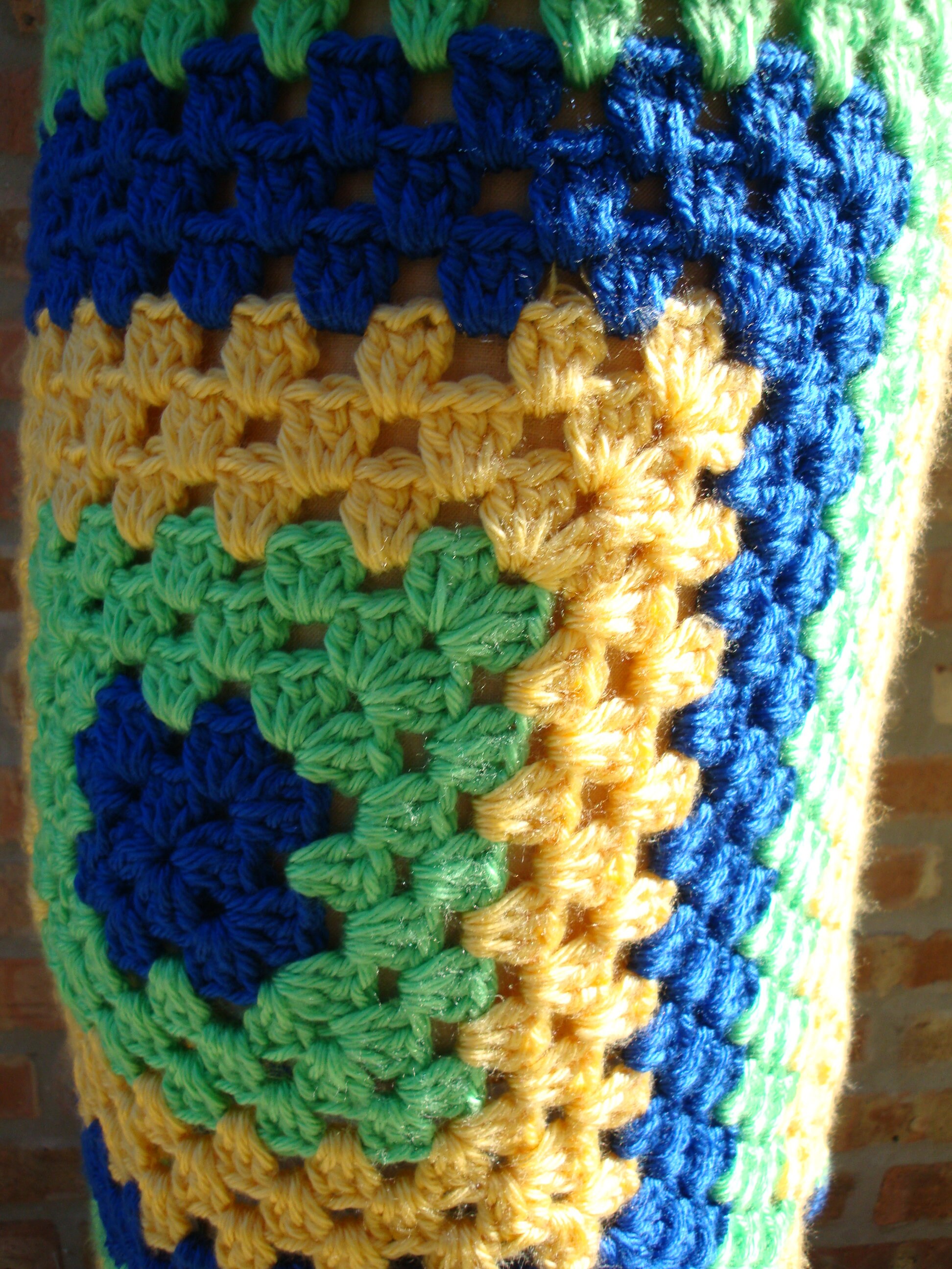 Crochet Dress Yellow / Green and Blue Crochet Dress Summer - Etsy