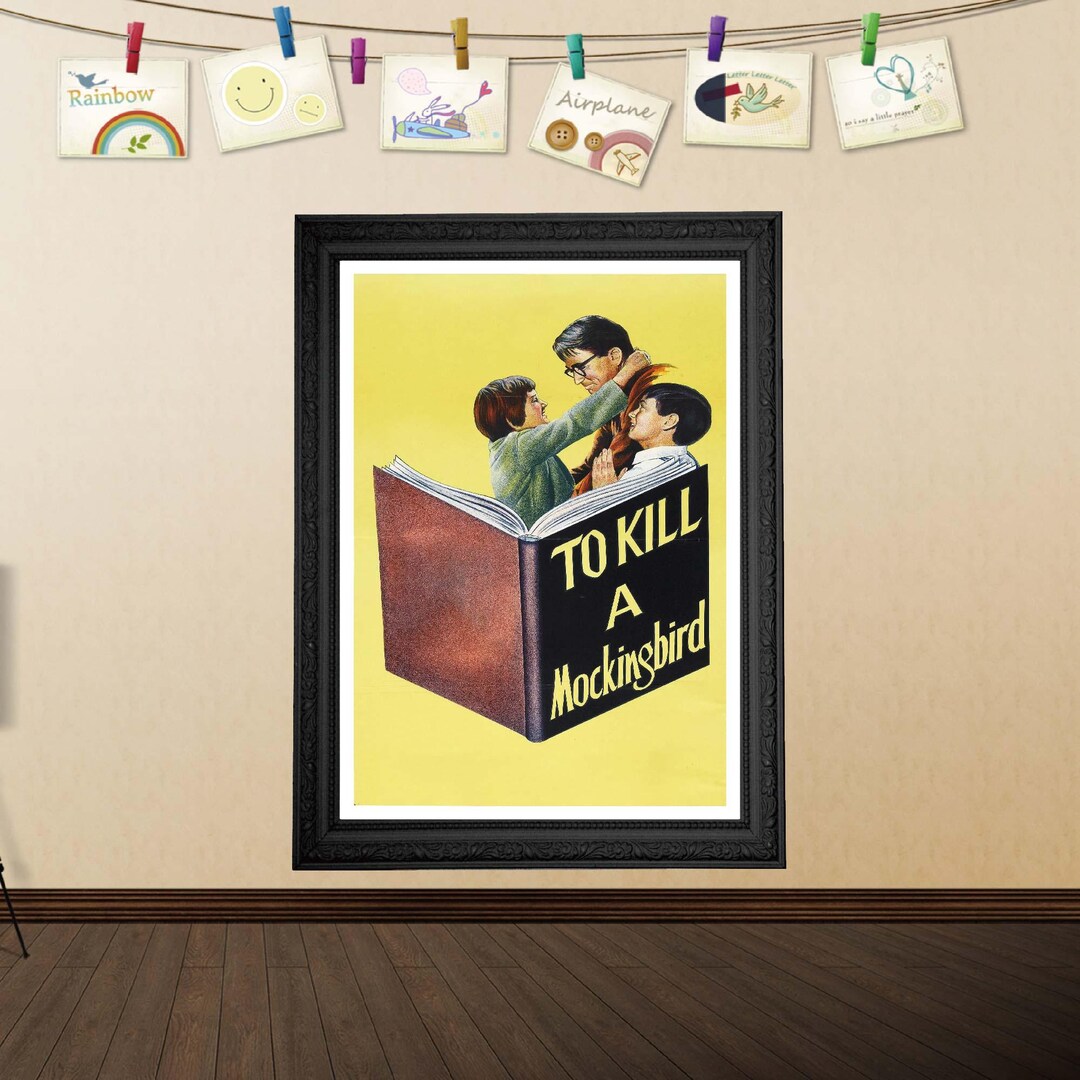 To Kill a Mockingbird Movie Poster, Canvas Poster, Home Decor, Room ...