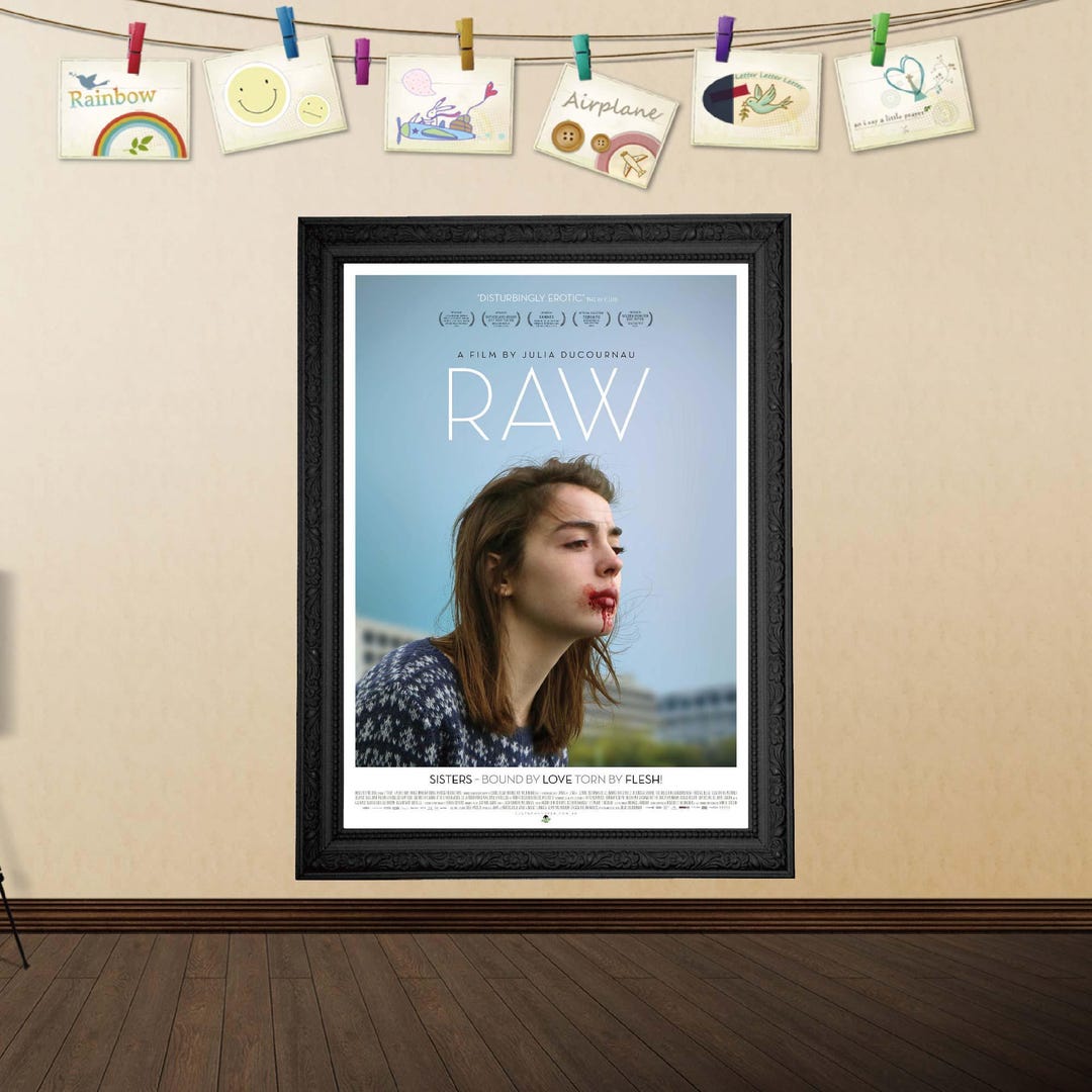 Raw Movie Poster, Canvas Poster, Customized Poster, Home Decor, Room ...