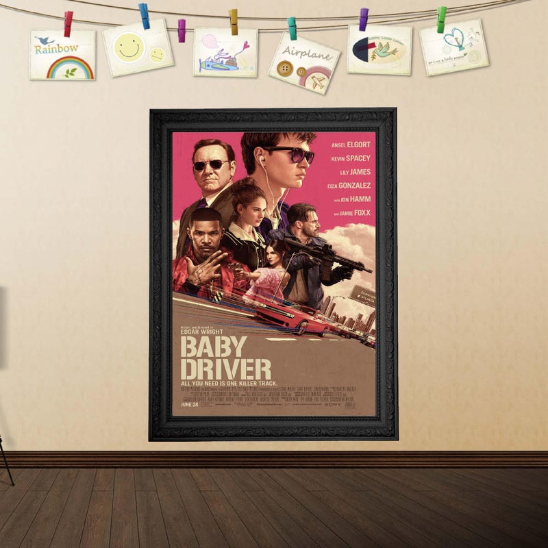 Baby Driver Poster - Etsy