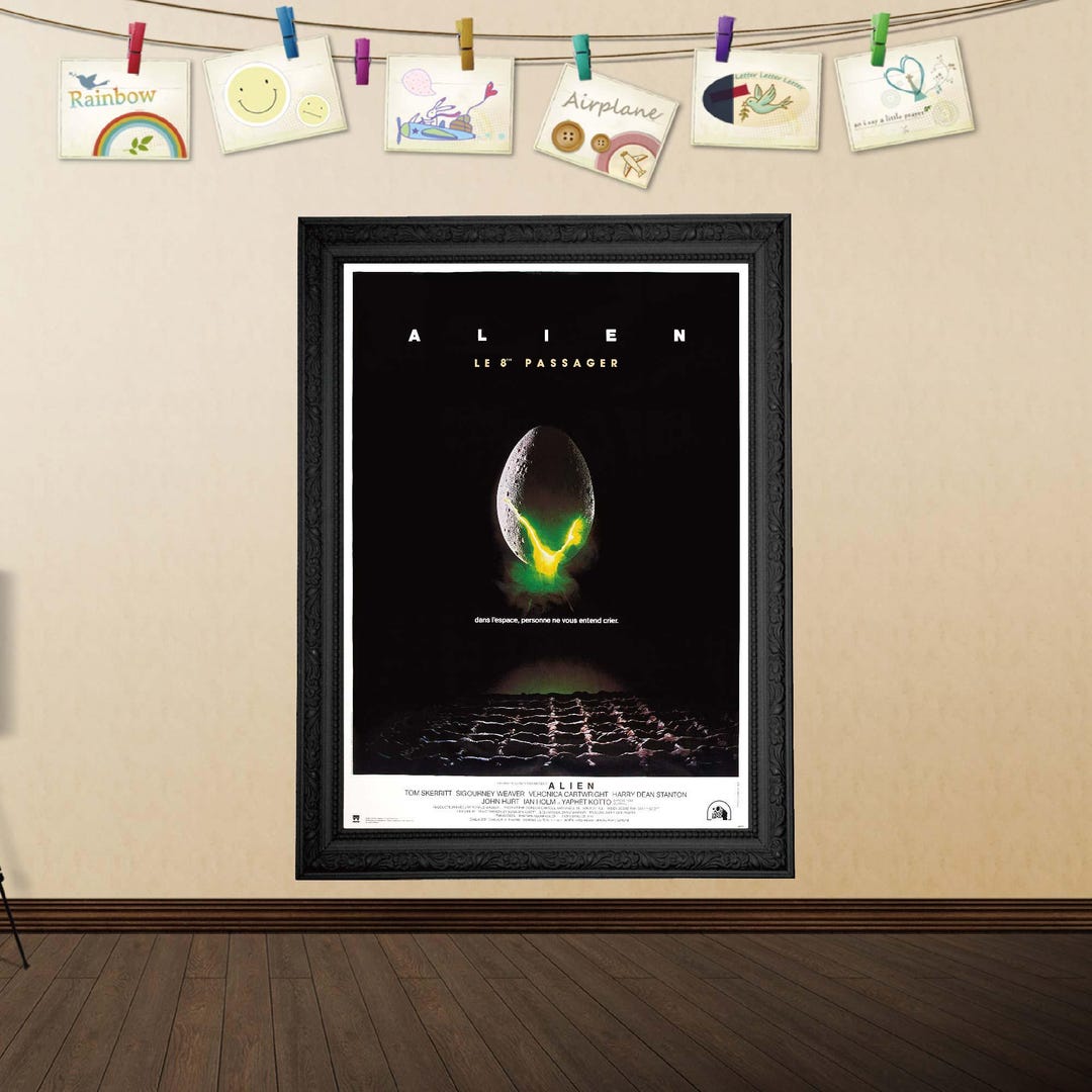 1979 Alien Movie Poster, Canvas Poster, Home Decor, Room Decor, Wall ...