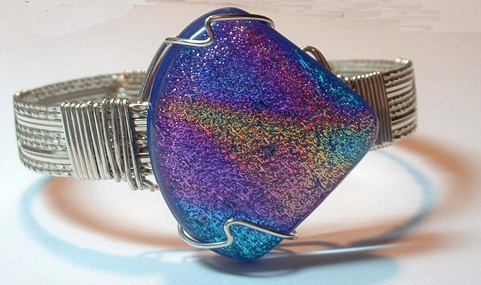 JEWELRY TUTORIAL, Wire Wrapped Free Form Cabochon Bracelet, Learn How ...