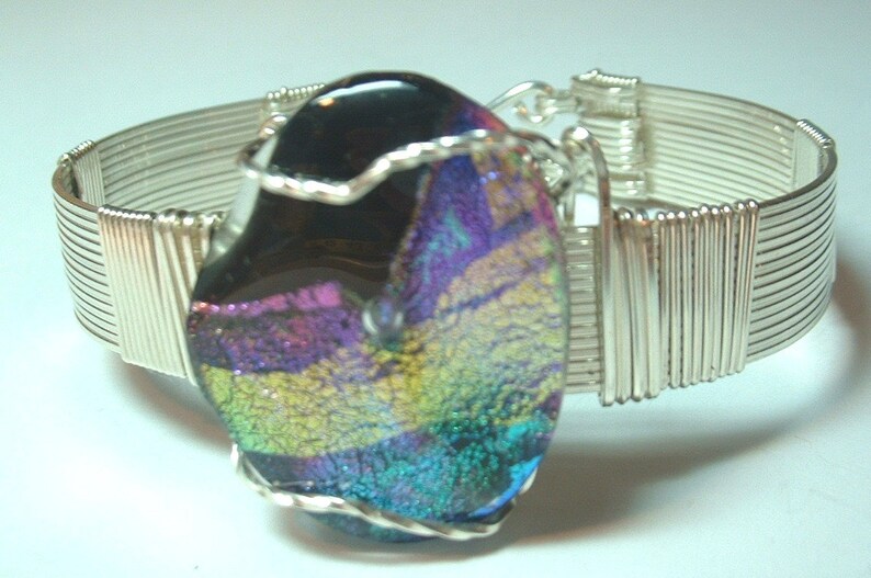 JEWELRY TUTORIAL, Wire Wrapped Free Form Cabochon Bracelet, Learn How ...