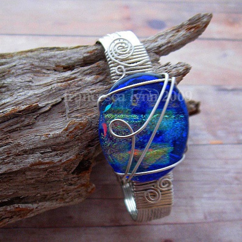 JEWELRY TUTORIAL, Wire Wrapped Free Form Cabochon Bracelet, Learn How ...