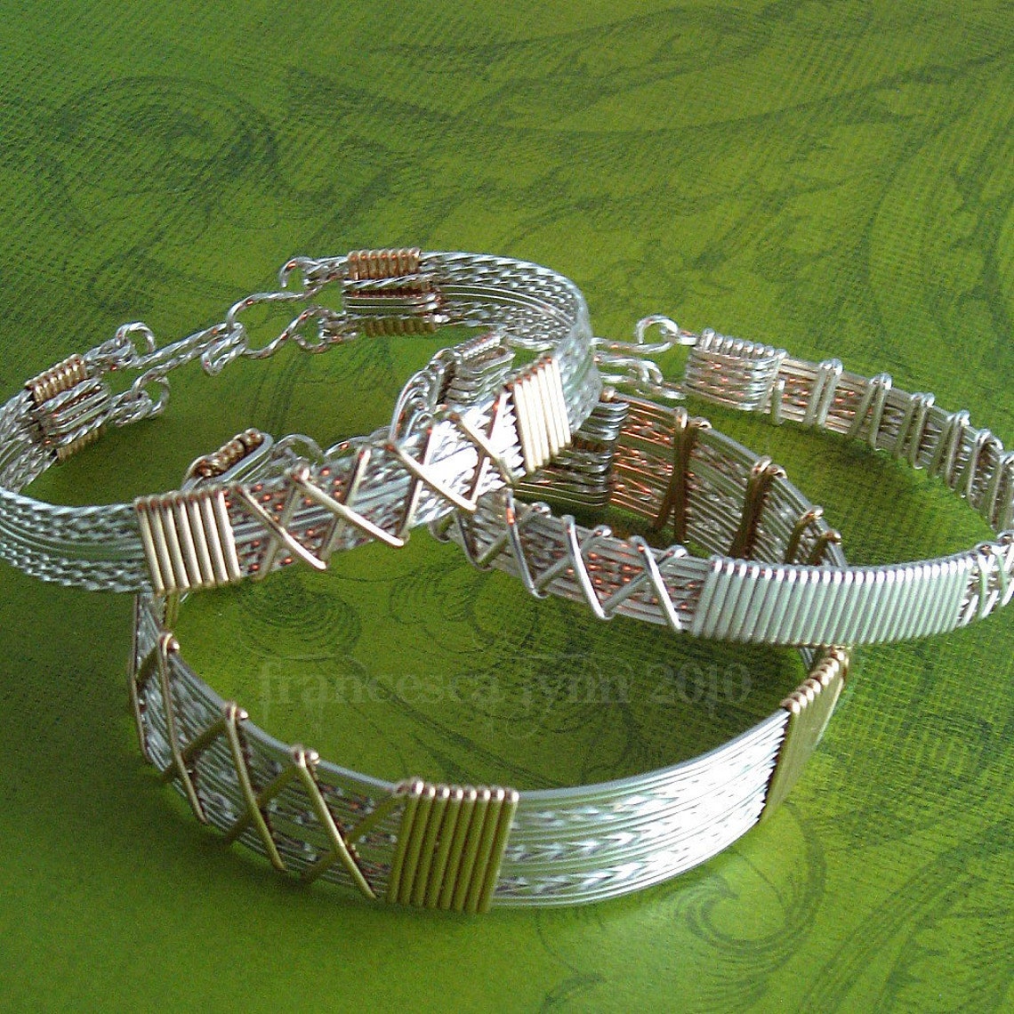 JEWELRY TUTORIAL, Neo-classic Wire Wrapped Bracelet, Learn How To ...