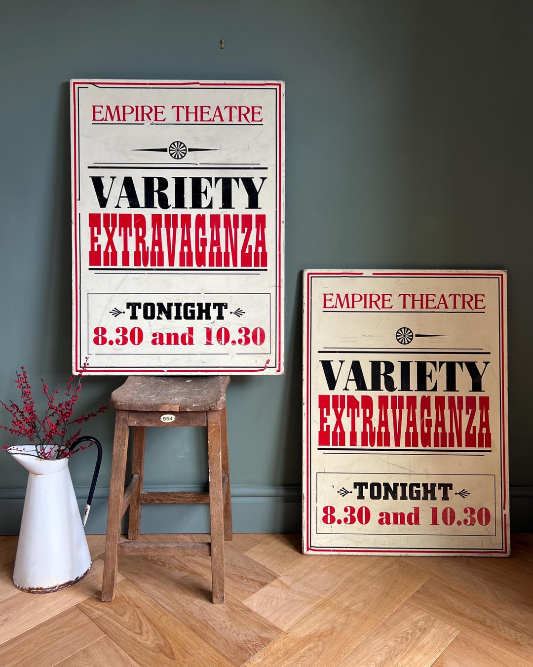 Vintage Original EMPIRE THEATRE Variety Extravaganza Show Advertising ...