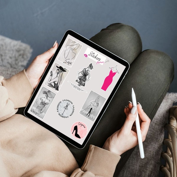 Fashion Stickers - Etsy