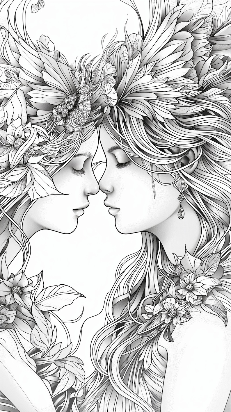 30 Lesbian Coloring Pages, Printable Coloring Pages, Printable Coloring ...