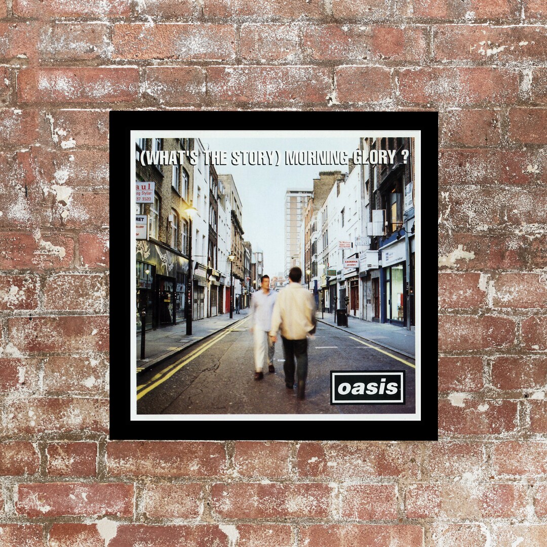 What's the Story Morning Glory by Oasis, Album Cover Print - Etsy