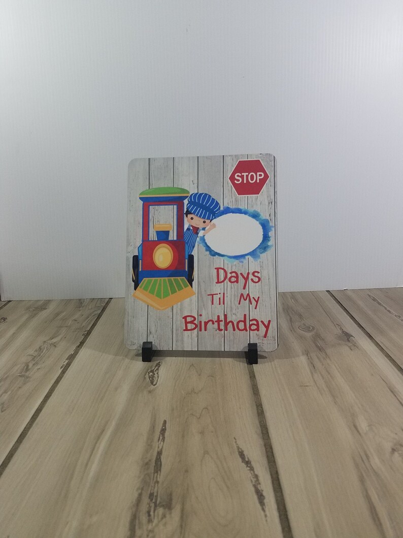 Personalized Birthday Countdown Board Days Until Birthday - Etsy