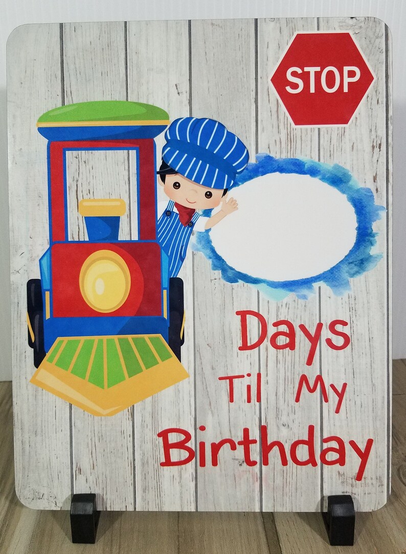 Personalized Birthday Countdown Board Days Until Birthday - Etsy