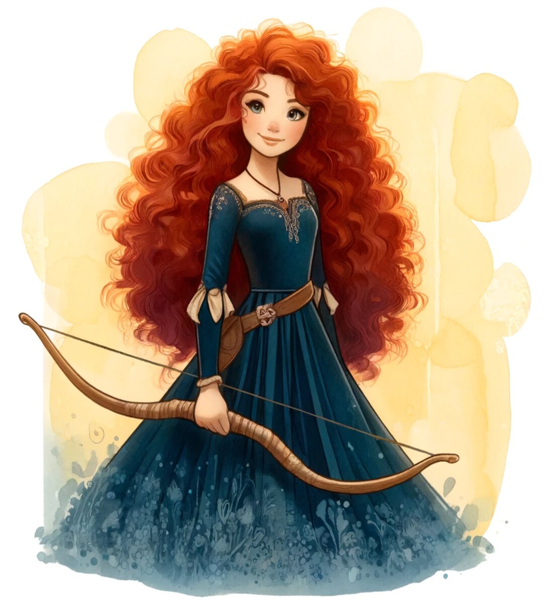 Merida Digital Art Print - Etsy