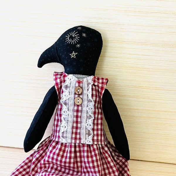 Crow Doll - Etsy
