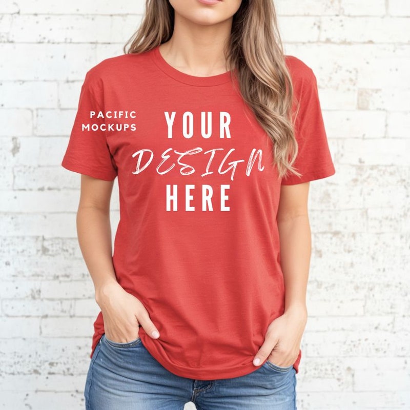 Heather Red Color - Etsy
