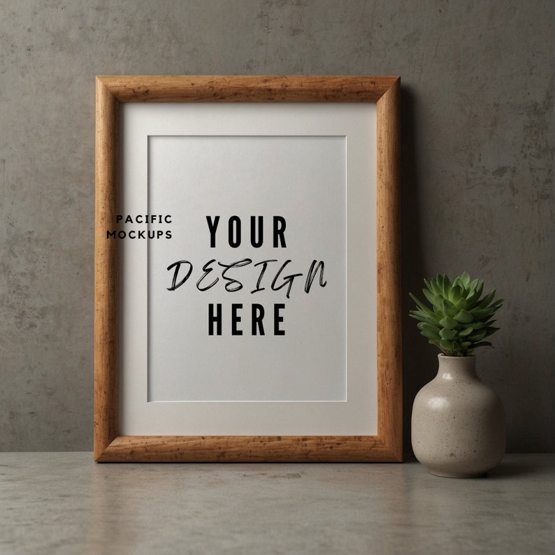 50 Frame Mockups Frame Mock up Bundle Modern Wooden Mock up Styled ...