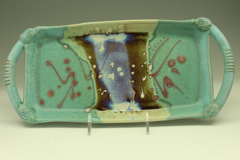Rectangular Serving Tray - Handmade Pottery - Etsy