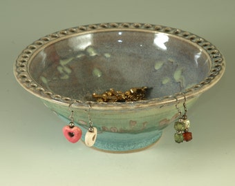 Handmade Earring Bowl Apx 50 Holes - Etsy