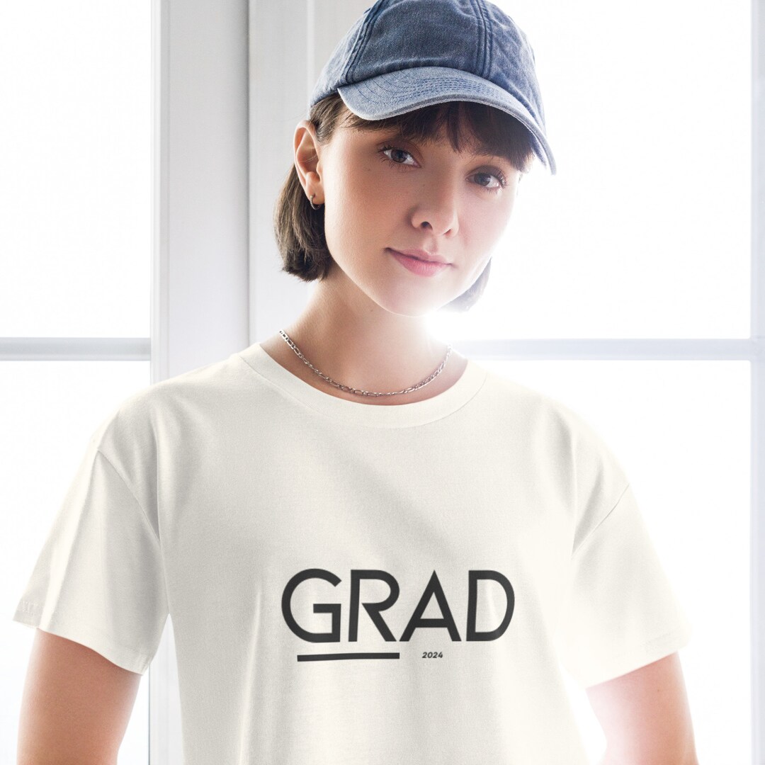 Modern Graduation Crop Top for 2024 Grads - Etsy