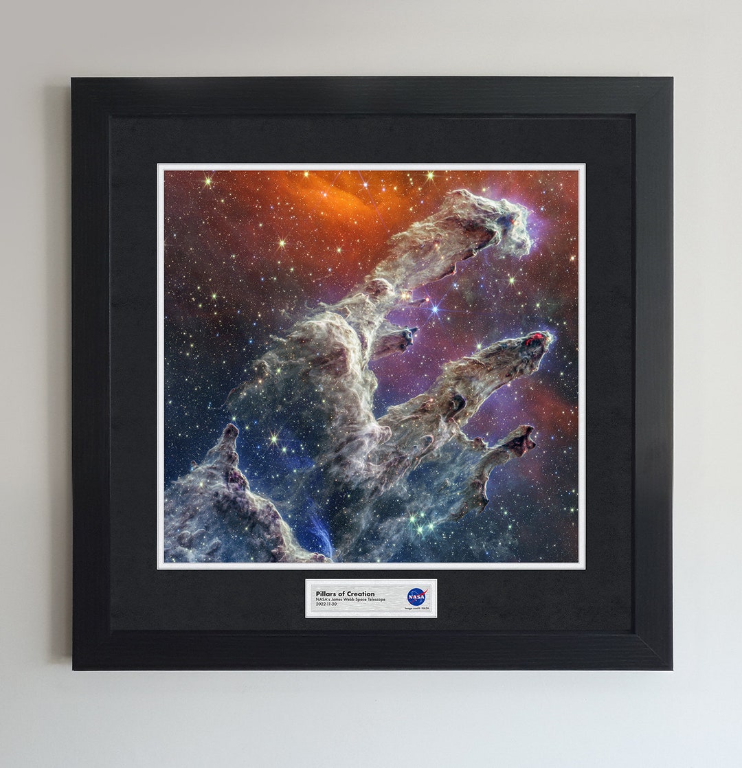 Pillars of Creation James Webb Space Telescope Poster Astronomy ...