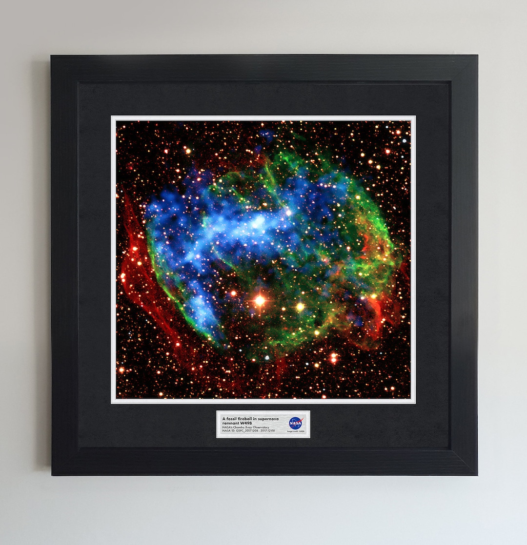Supernova Remnant W49B Poster Chandra X-ray Observatory Astronomy Digitally Double Mounted With ...