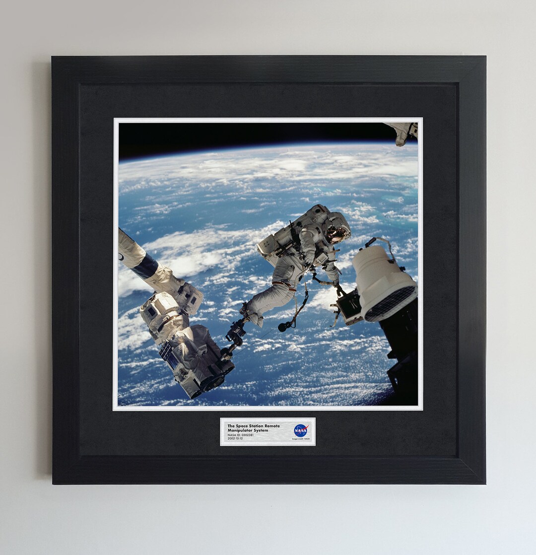 Space Station Remote Manipulator System Poster ISS Space Astronomy ...