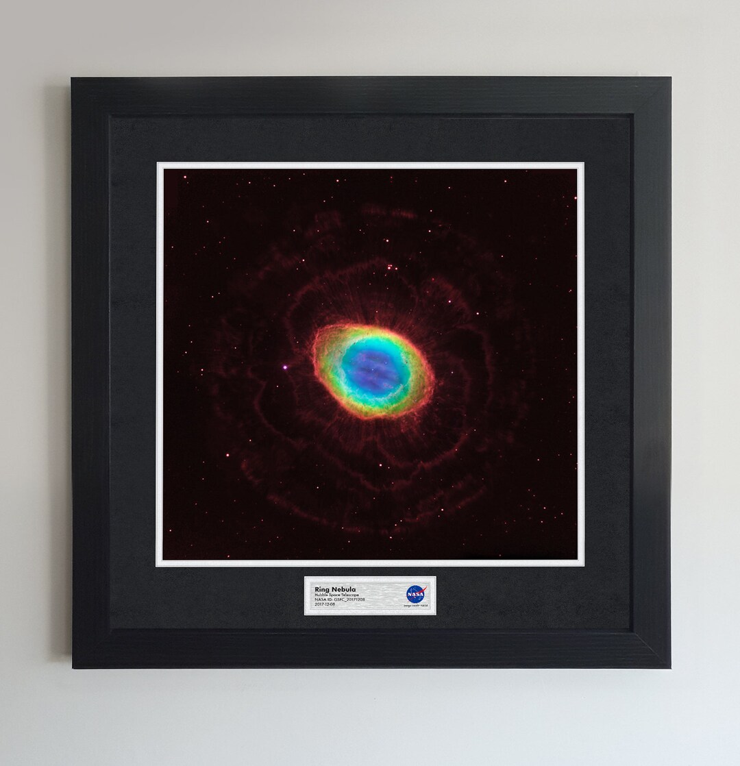 Ring Nebula Poster Hubble Space Telescope Astronomy Digitally Double ...