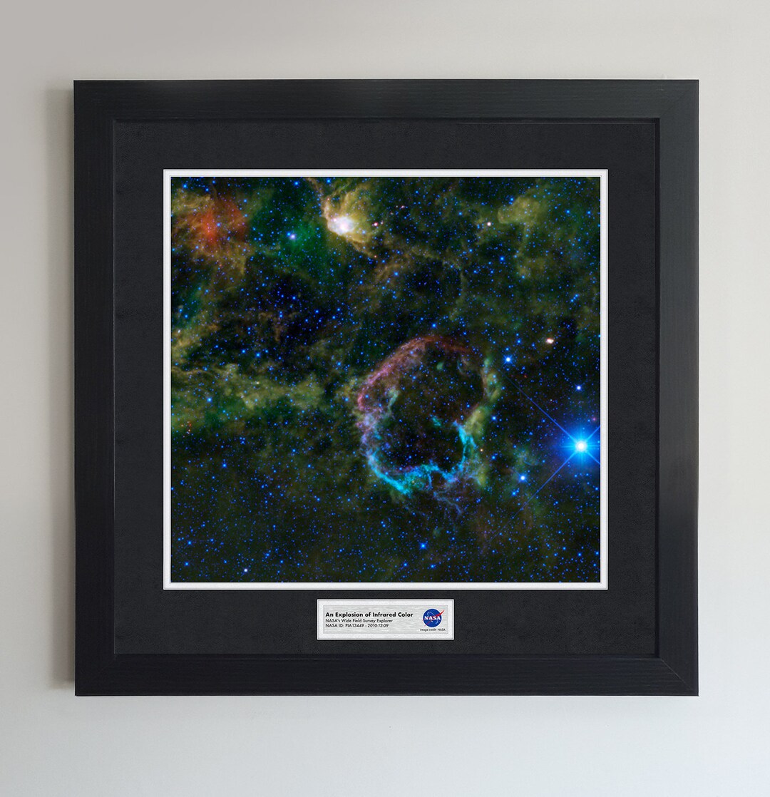 An Explosion of Infrared Color Poster Wide Field Survey Explorer ...