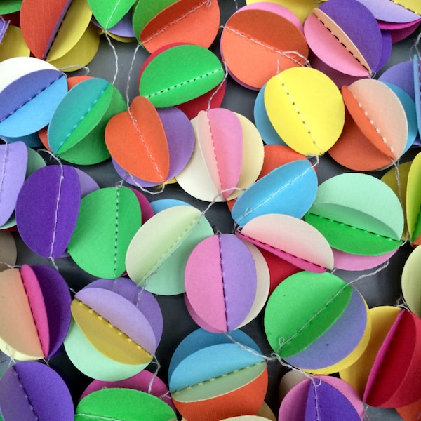 Circle Garland - Etsy