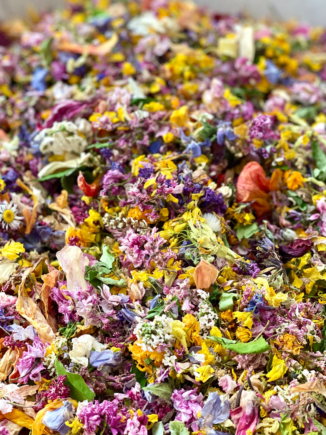 Wedding Confetti, Biodegradable Confetti, Dried Flowers, Wedding Petals ...