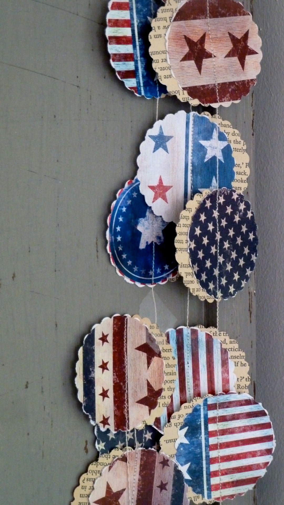 4th of July Garland, 4th of July Party, 4th of July Decorations ...