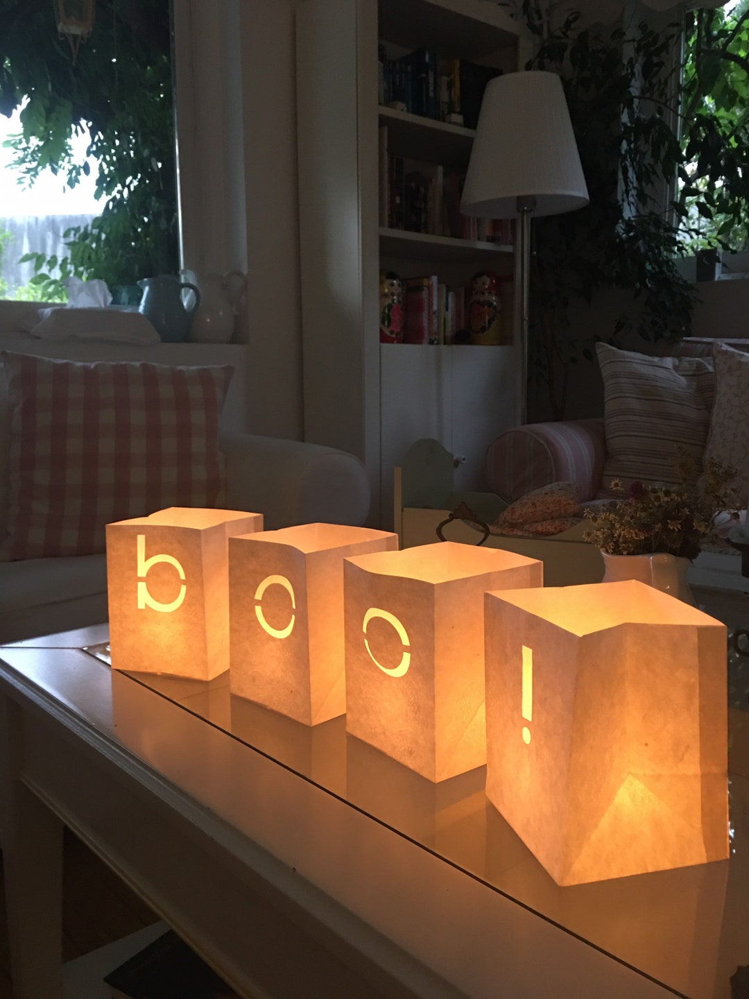 Boo, Halloween Decor, Halloween Decorations, Halloween Lanterns, Boo ...