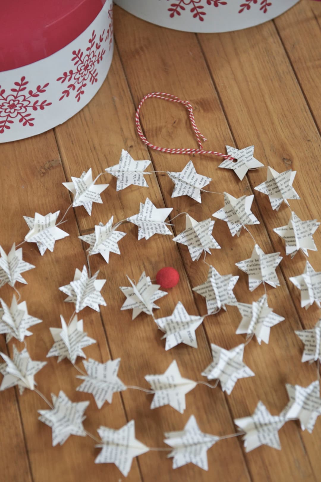 Holiday Decor, Rustic Holiday Decor, Eco-friendly Decor, Recycled Paper ...