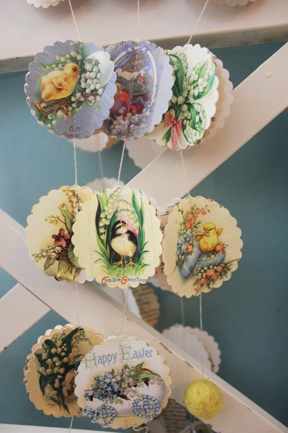 Easter decorations Easter decor Easter garland Easter | Etsy