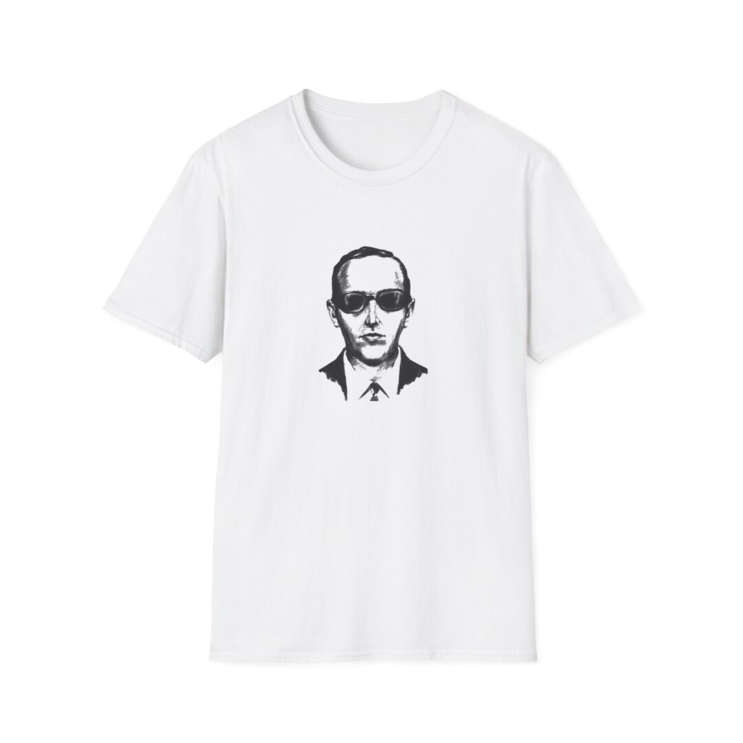 D.b. Cooper Fbi Sketch Tshirt - Etsy