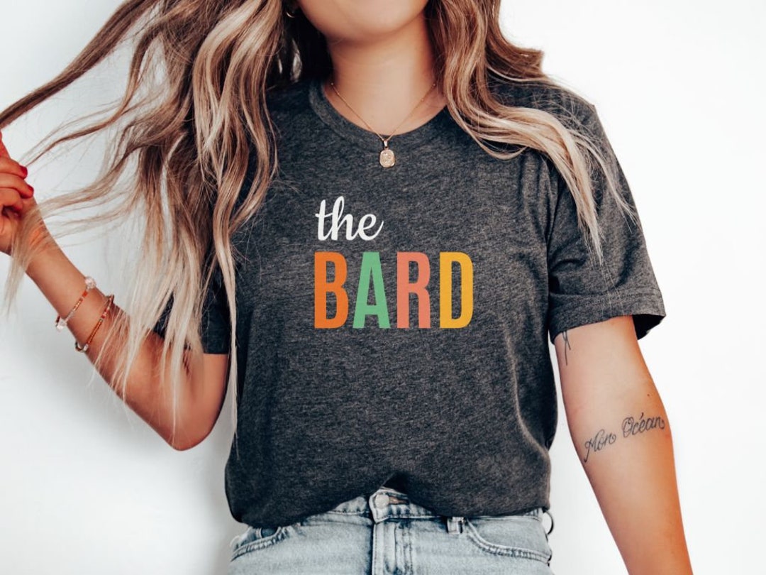 The Bard T Shirt, Bard Class Shirt, Bard Tee, Dungeons and Dragons ...