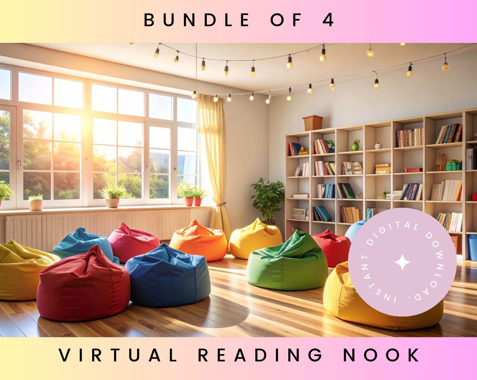 Back to School Teacher Background Bundle |zoom Virtual Classroom Decor ...
