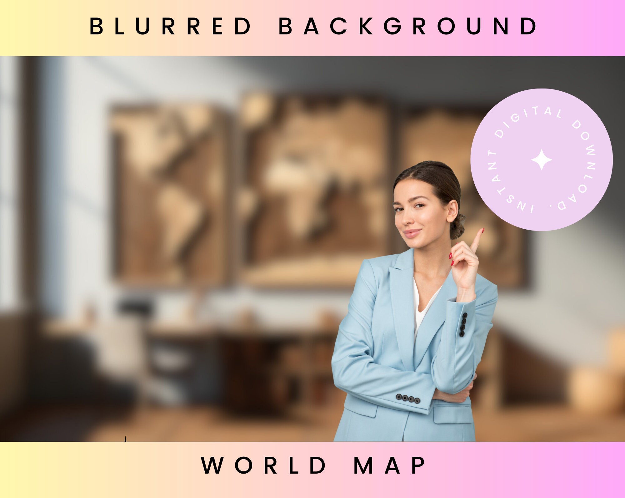 Wood World Map, Wooden World Map Zoom Backgrounds, Zoom Background ...