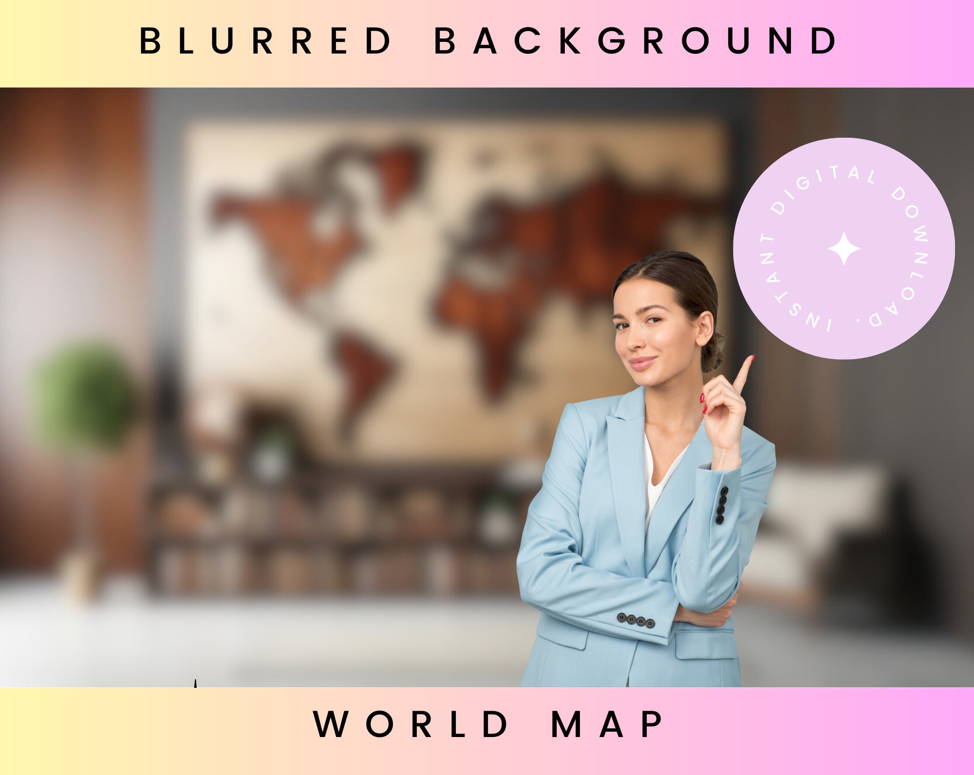 Wood World Map, Wooden World Map Zoom Backgrounds, Zoom Background ...