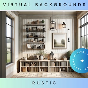 Country Rustic Zoom Backgrounds, Zoom Background Office, Zoom ...