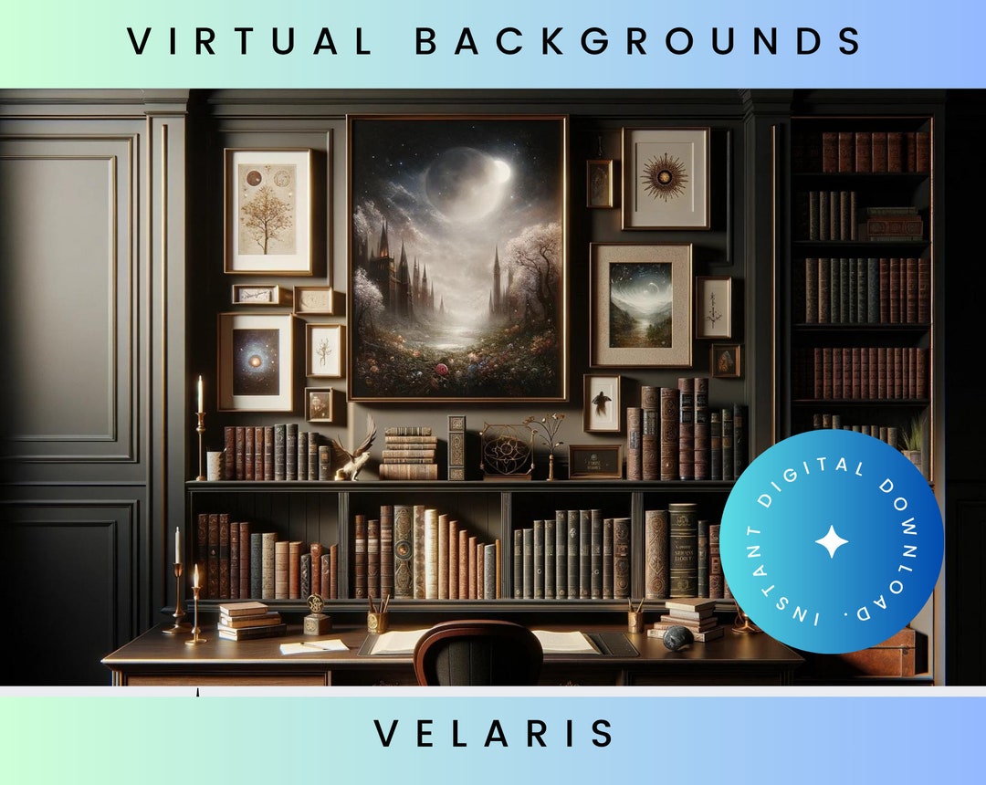 A Court of Thorn and Roses, ACOTAR, Booktok Zoom Backgrounds, Framed ...