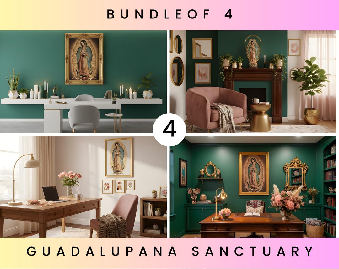La Virgen De Guadalupe Office Backgrounds | Emerald & Rose Catholic ...