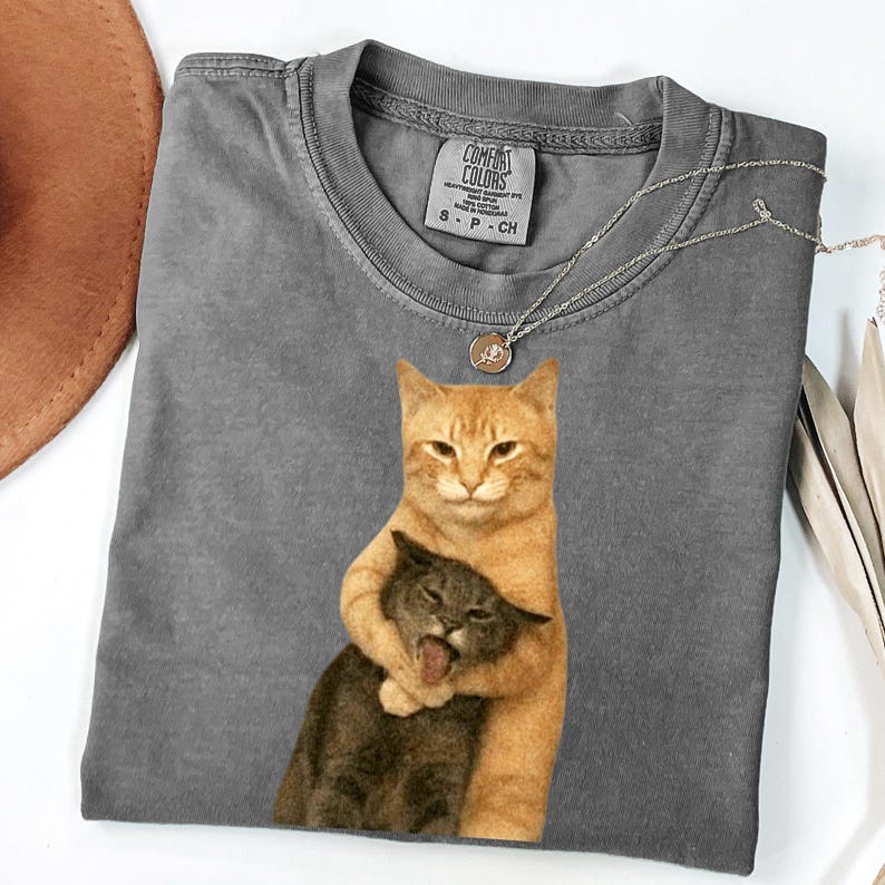 Funny Meme Cat, Gen Z Memes, Funny Siblings Gifts, Cat Memes Shirts ...