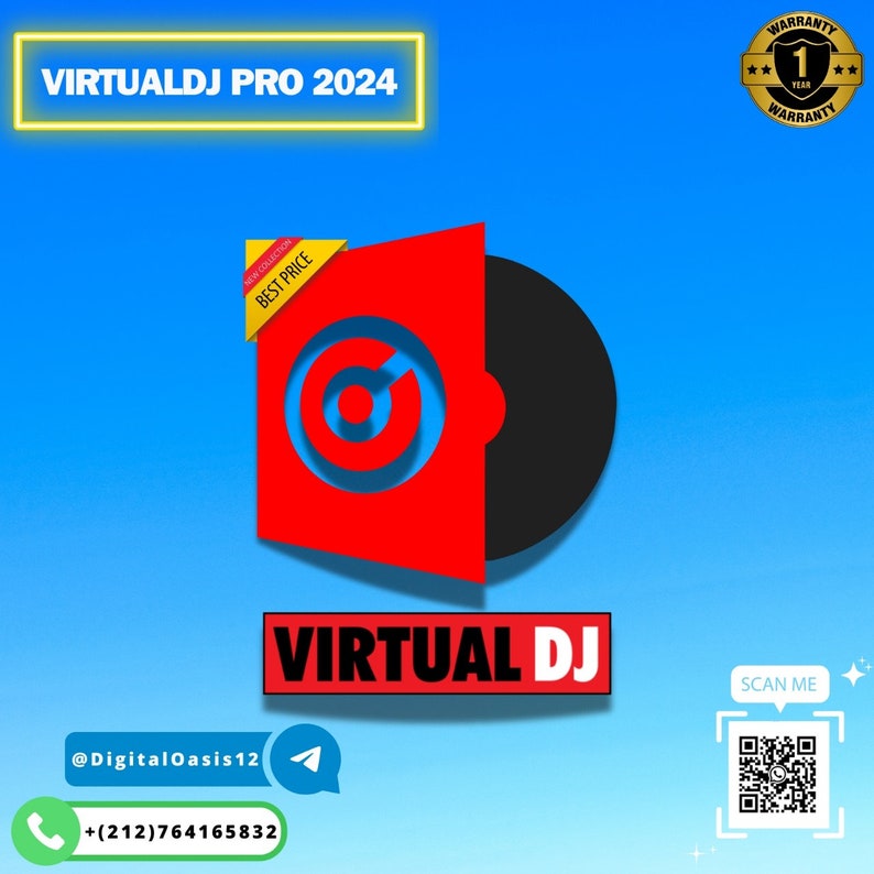 VIRTUALDJ PRO 2024 INFINITY Licence à Vie, Contrôleurs Illimités - Etsy