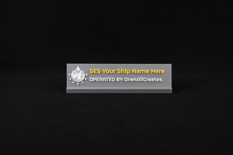 Helldivers 2 Ship Name Plaque: Personalized Gamer Tag Display - Etsy