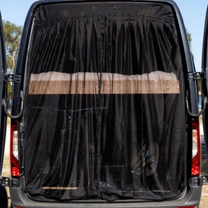 Privacy & Bug Screen Side Door universal Fit All High Roof Van Models ...